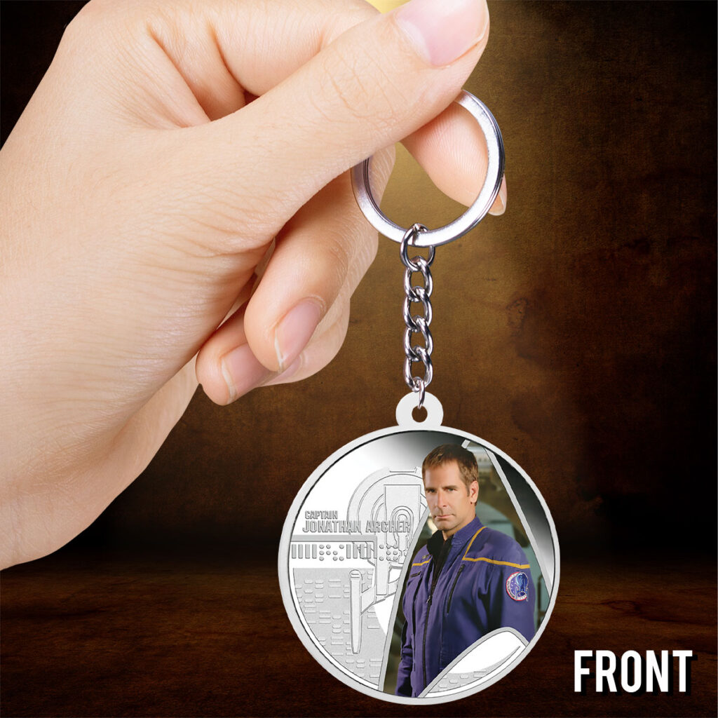 Star Trek: Enterprise Custom Shape 2-sided Keychain – HOATT13734 ...
