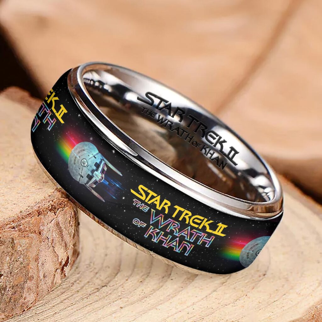 Star Trek: The Wrath of Khan Custom Alloy Ring – HOATT14042 | Gifnestbuys