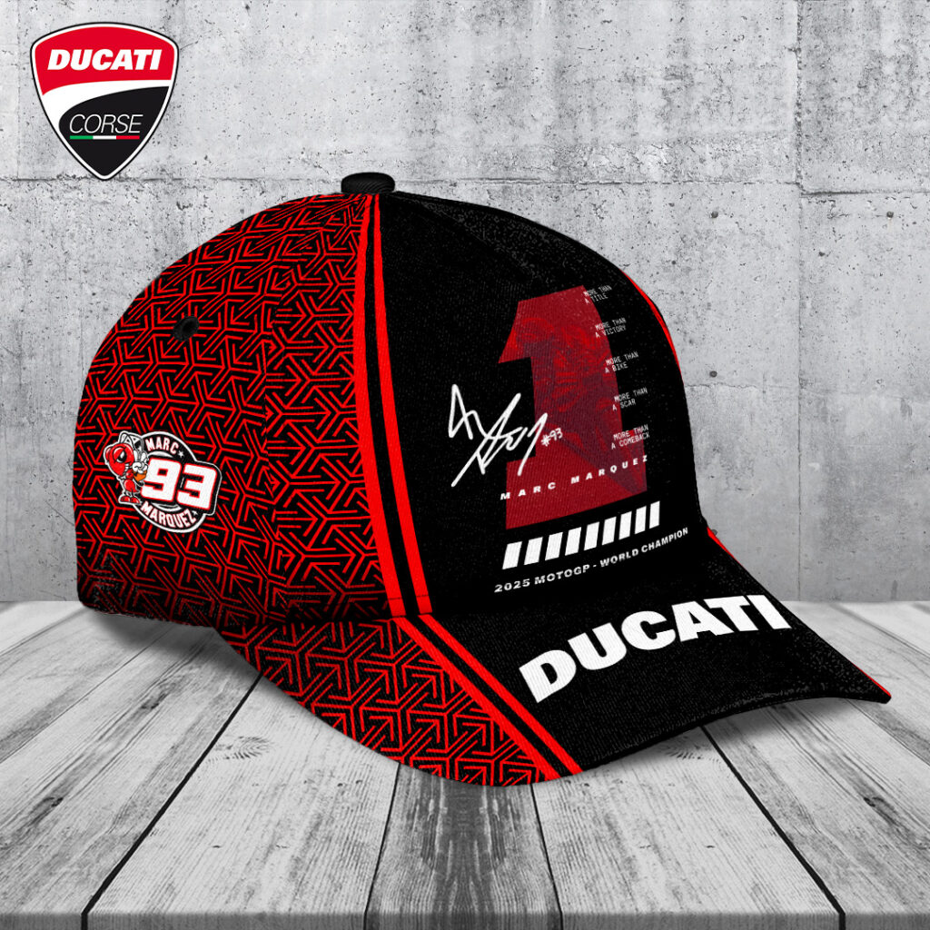 Ducati Lenovo Team x Marc Márquez Classic Cap – TANTN17108 | Gifnestbuys