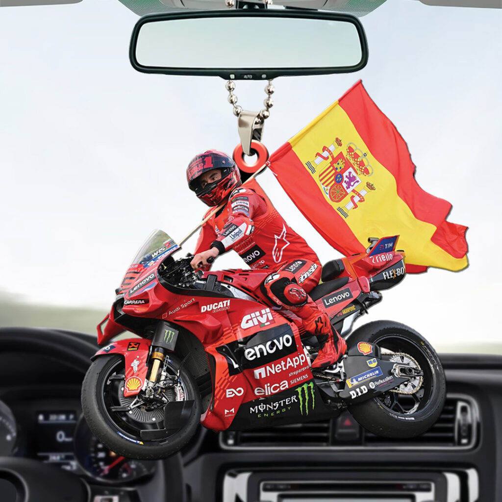 Ducati Lenovo Team x Marc Márquez Custom Shape 2-sided Acrylic Car ...