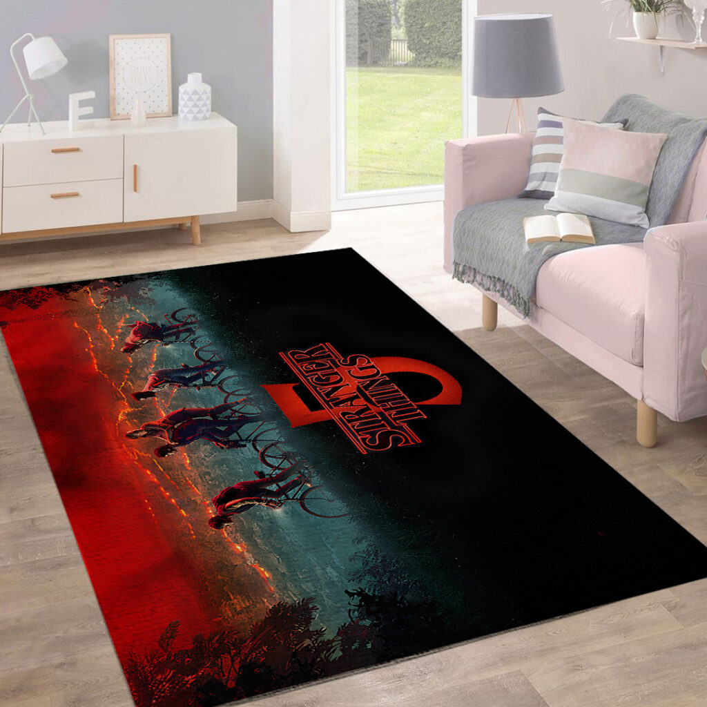 Stranger Things Rectangular Rug – TANTN17480 | Gifnestbuys