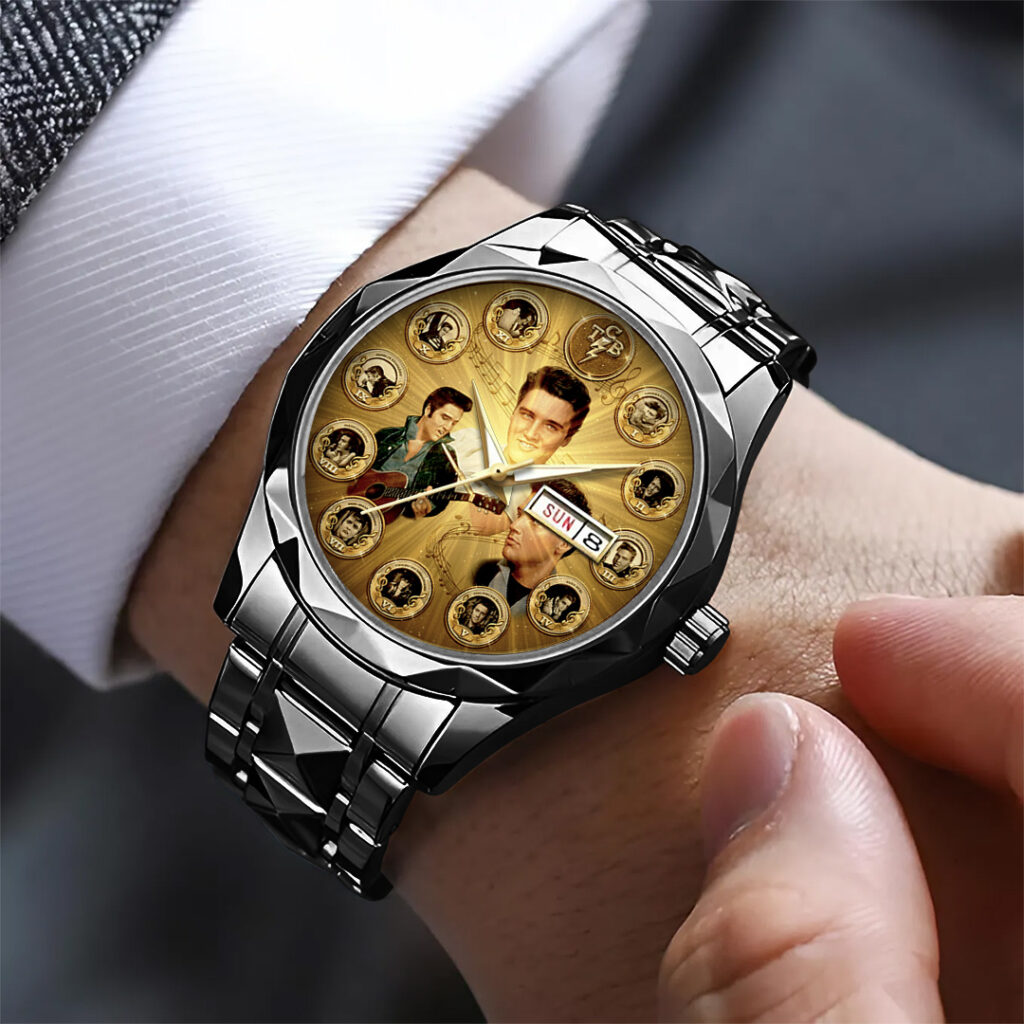 Elvis Presley Alloy Luxury Quartz Watch – TANTN17869 | Gifnestbuys
