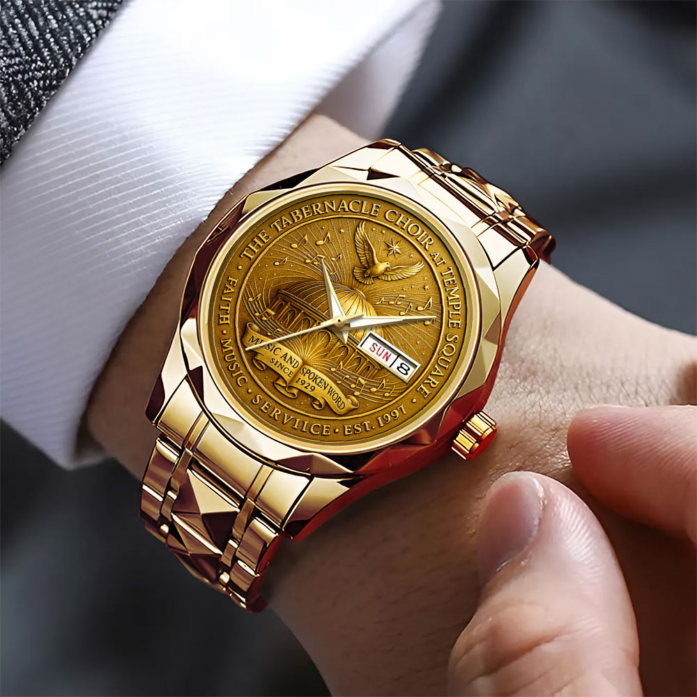 The Tabernacle Choir at Temple Square Alloy Luxury Quartz Watch ...
