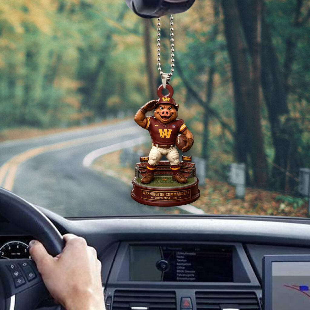 Washington Commanders 2025 Season Custom shape 2-sided Acrylic Car ...