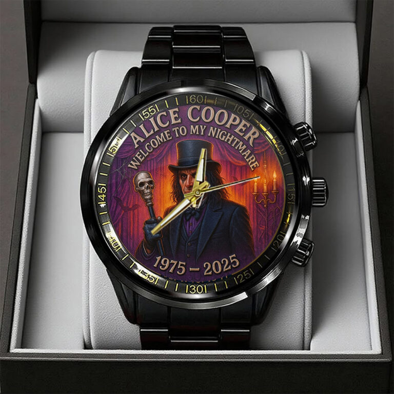 Alice Cooper Welcome to My Nightmare 50th Anniversary Black Stainless ...