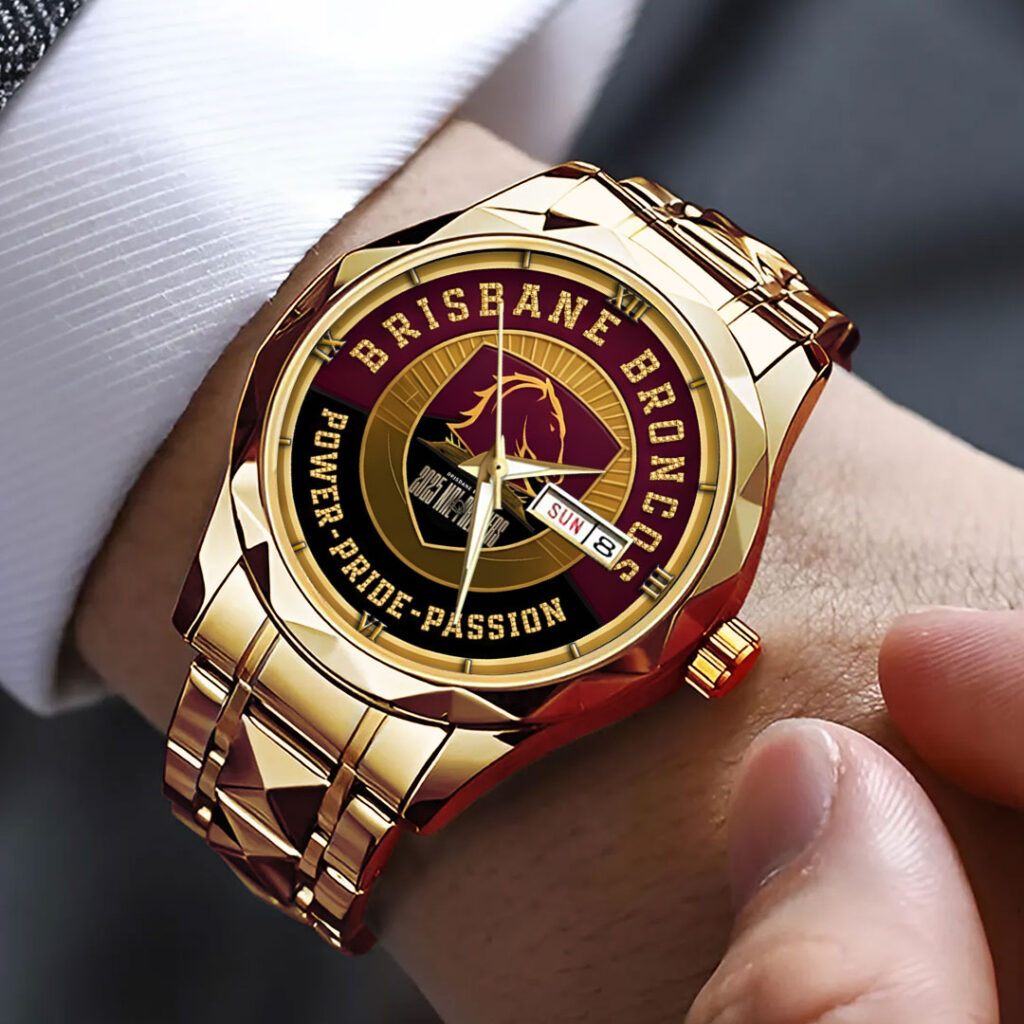 Brisbane Broncos Alloy Luxury Quartz Watch – TMTHU2162 | Gifnestbuys
