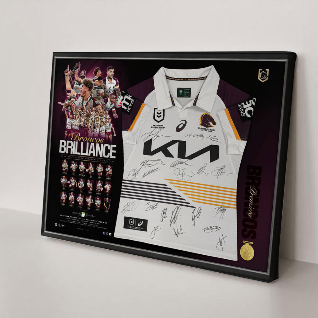 Brisbane Broncos Rectangle Canvas With Inner Frame – TMTHU2142 ...