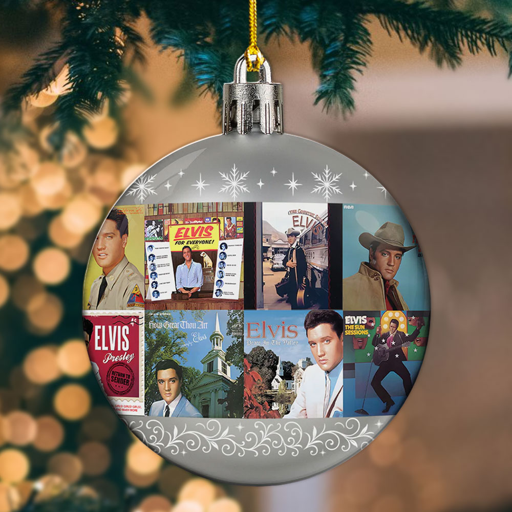 Elvis Presley Custom Shape 2-sided Acrylic Ornament – MAITM13780 ...