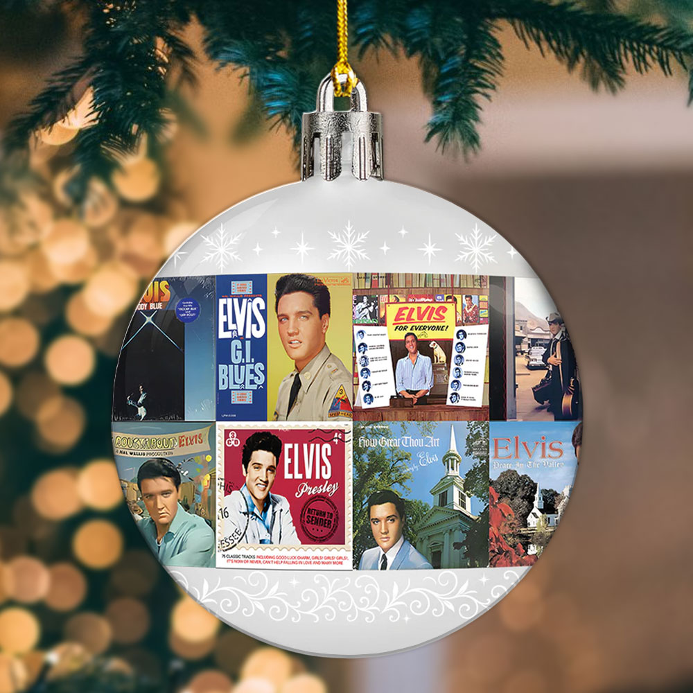 Elvis Presley Custom Shape 2-sided Acrylic Ornament – MAITM13782 ...
