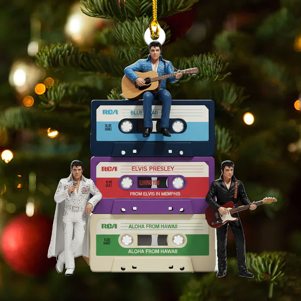 Elvis Presley Custom Shape 2-sided Acrylic Ornament – MAITM13794 ...