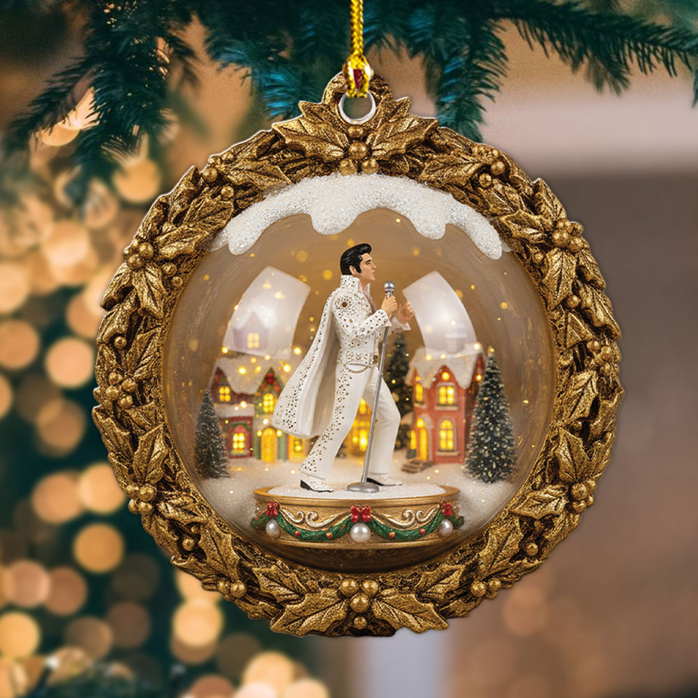 Elvis Presley Custom Shape 2-sided Acrylic Ornament – MAITM13795 ...