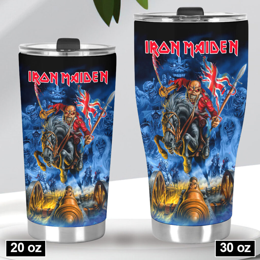Iron Maiden 50th Anniversary Tumbler Cup – HOATT14461 | Gifnestbuys