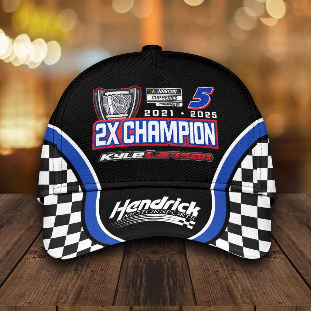Kyle Larson 2025 NASCAR Cup Series Champion Classic Cap – HOATT14465 ...