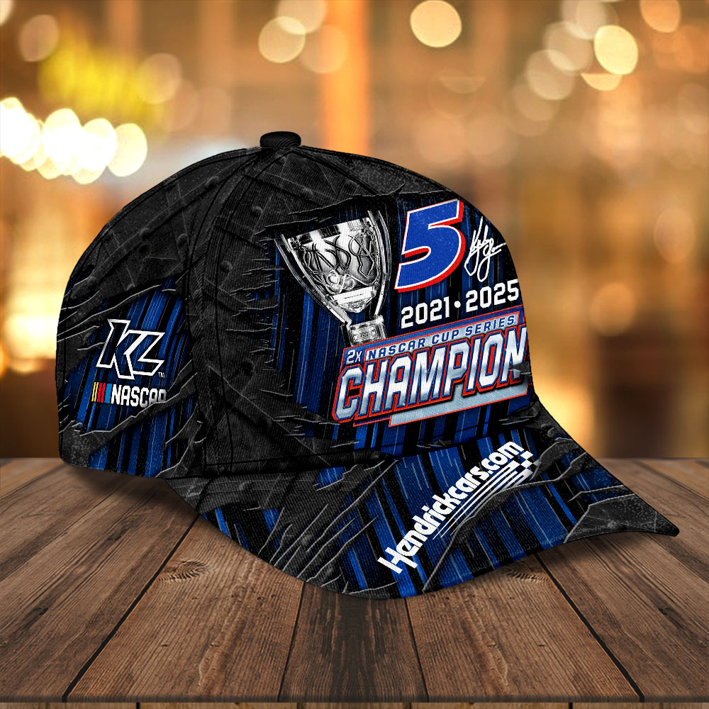 Kyle Larson 2025 NASCAR Cup Series Champion Classic Cap – HOATT14473 ...