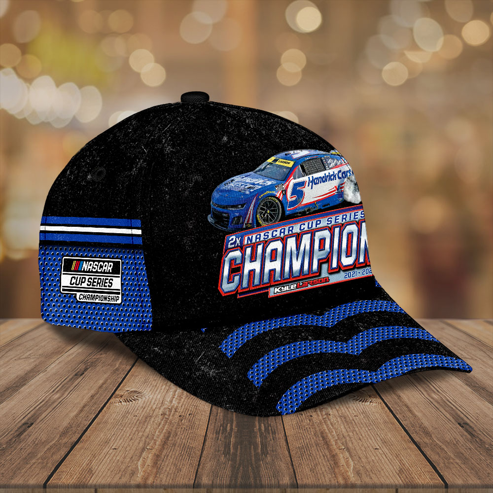 Kyle Larson 2025 NASCAR Cup Series Champion Classic Cap – HOATT14496 ...