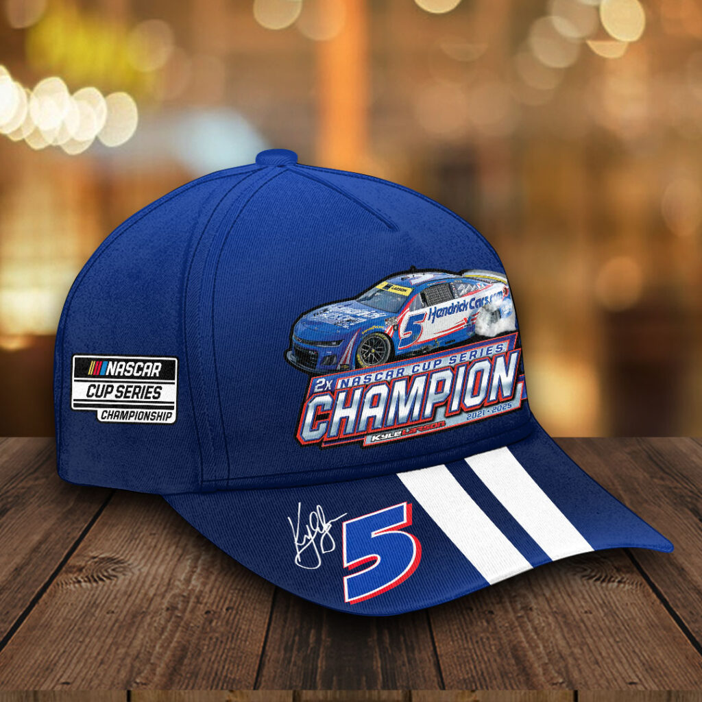 Kyle Larson 2025 NASCAR Cup Series Champion Classic Cap – HOATT14521 ...