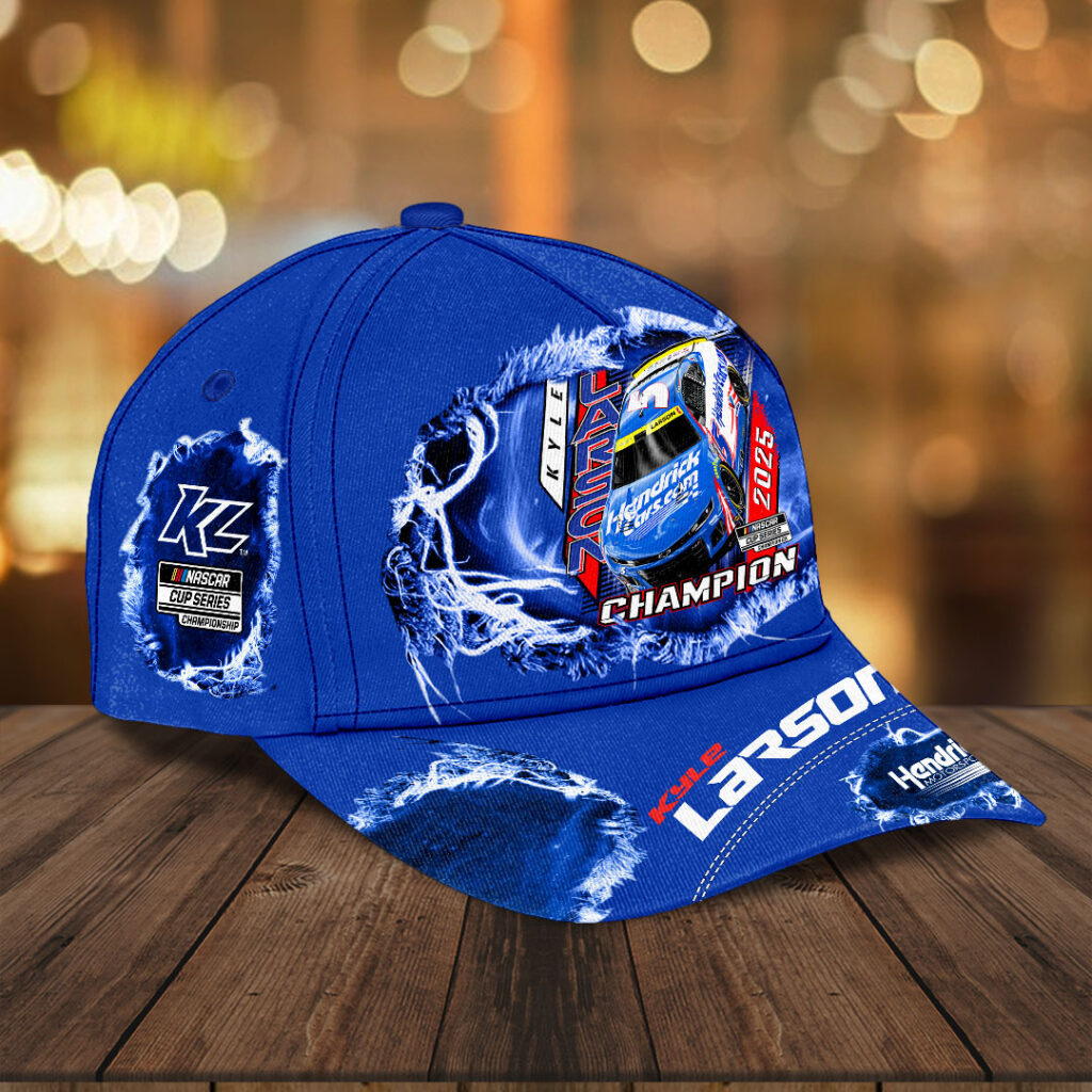 Kyle Larson 2025 NASCAR Cup Series Champion Classic Cap – HOATT14542 ...