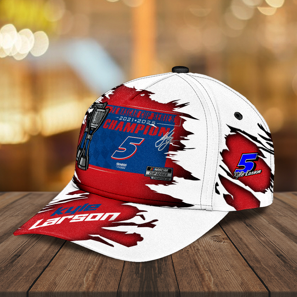 Kyle Larson 2025 NASCAR Cup Series Champion Classic Cap – MAITM13727 ...