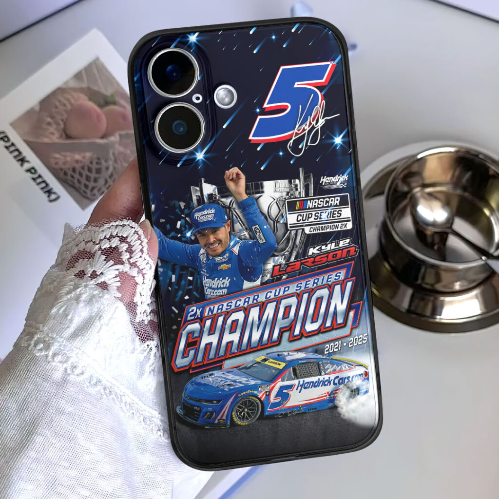 Kyle Larson 2025 NASCAR Cup Series Champion Phone Case – HOATT14392 ...