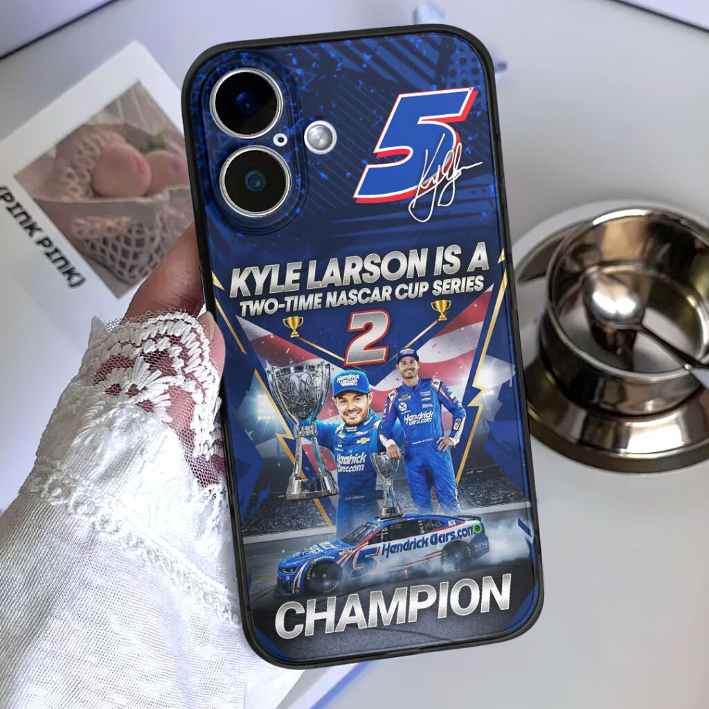 Kyle Larson 2025 NASCAR Cup Series Champion Phone Case – HOATT14508 ...
