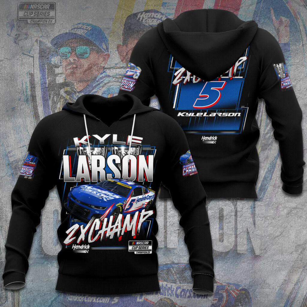 Kyle Larson 2025 NASCAR Cup Series Champion 3D Apparel – TANTN18092 ...