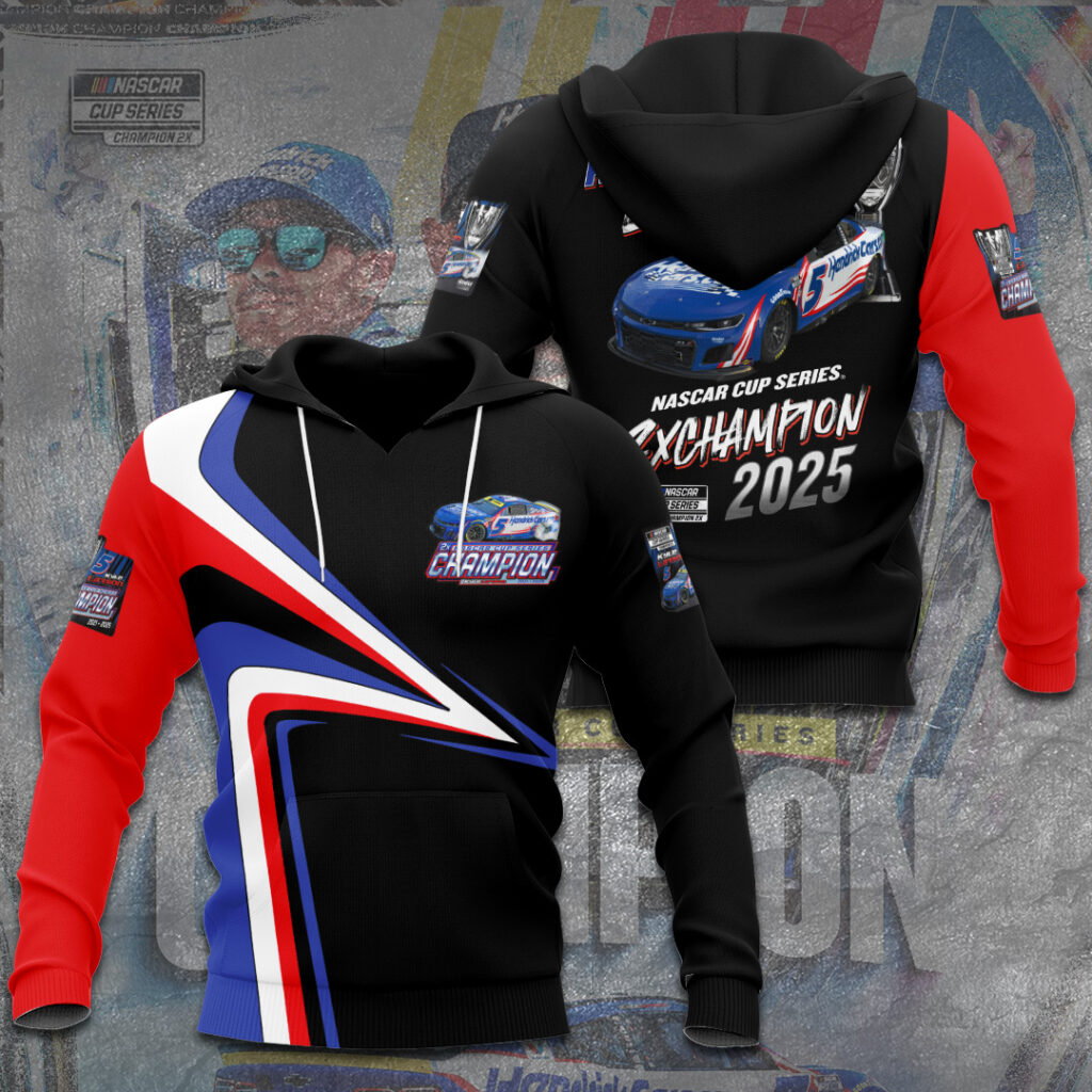 Kyle Larson 2025 NASCAR Cup Series Champion 3D Apparel – TANTN18536 ...