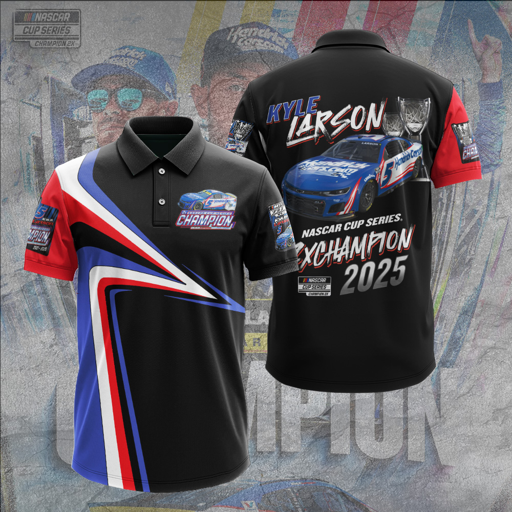 Kyle Larson 2025 NASCAR Cup Series Champion 3D Apparel – TANTN18536 ...