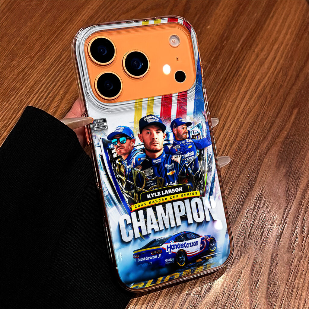 Kyle Larson 2025 NASCAR Cup Series Champion Phone Case – TANTN18084 ...