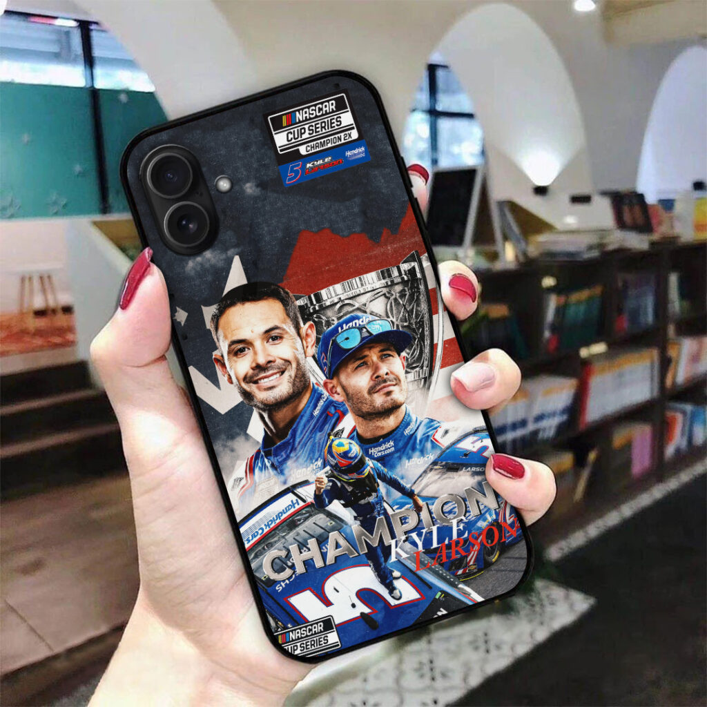 Kyle Larson 2025 NASCAR Cup Series Champion Phone Case – TANTN18163 ...
