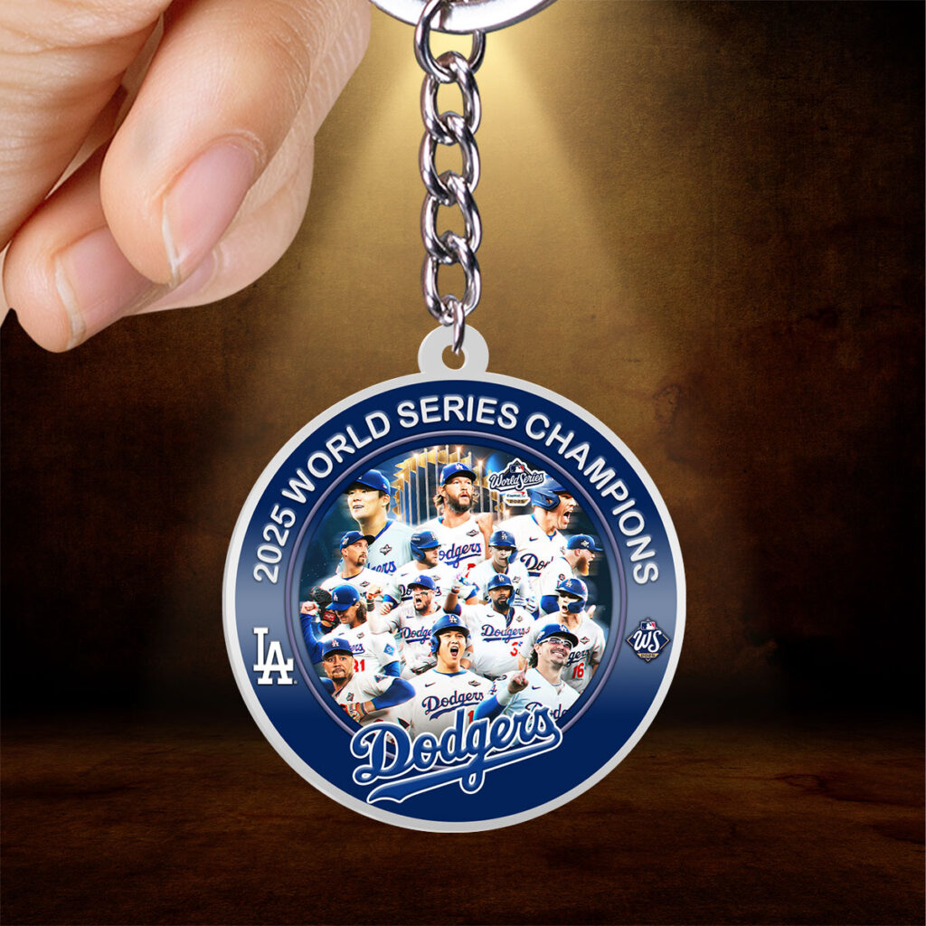 Los Angeles Dodgers 2025 World Series Champions Custom Shape 2-sided ...
