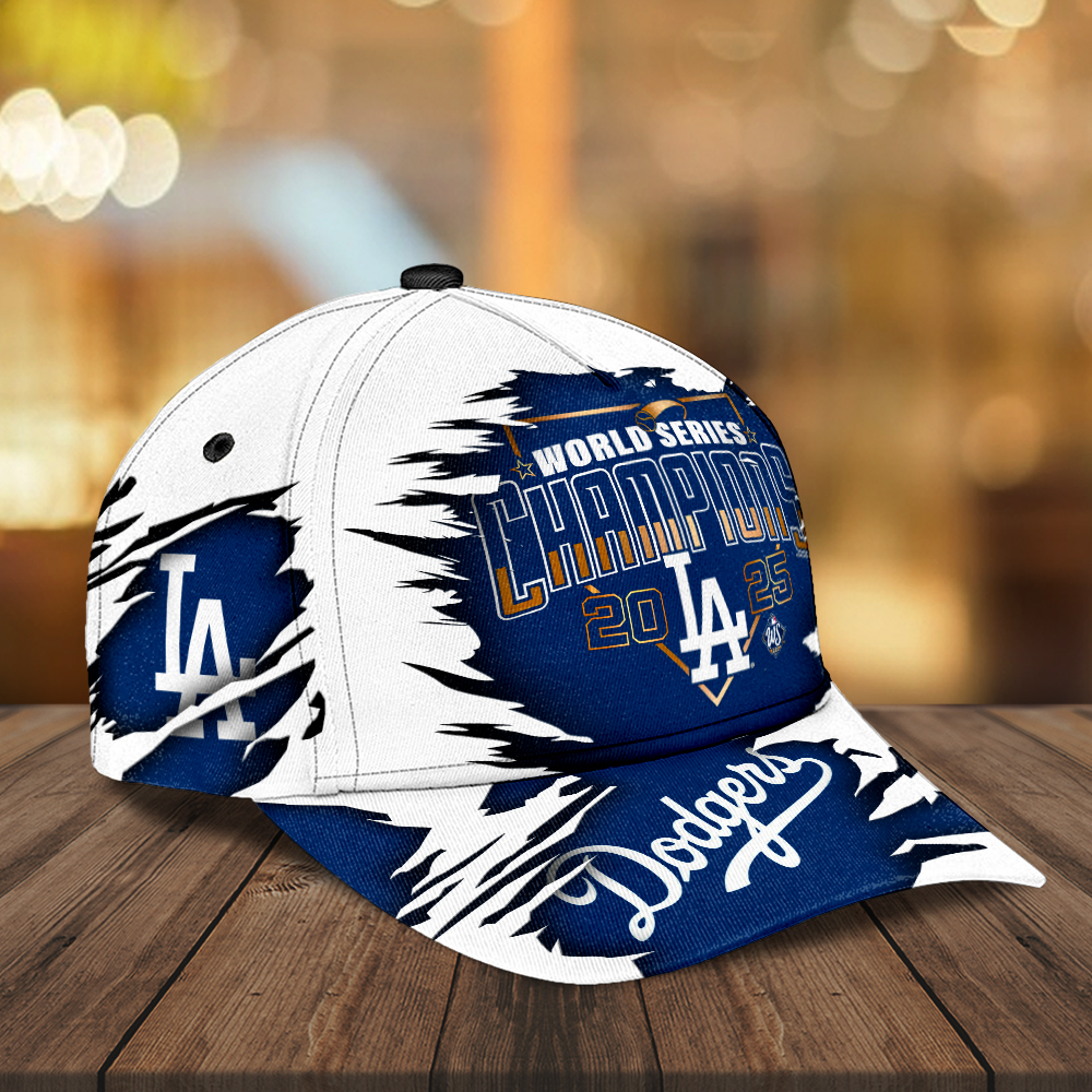 Los Angeles Dodgers 2025 World Series Champions Classic Cap ...