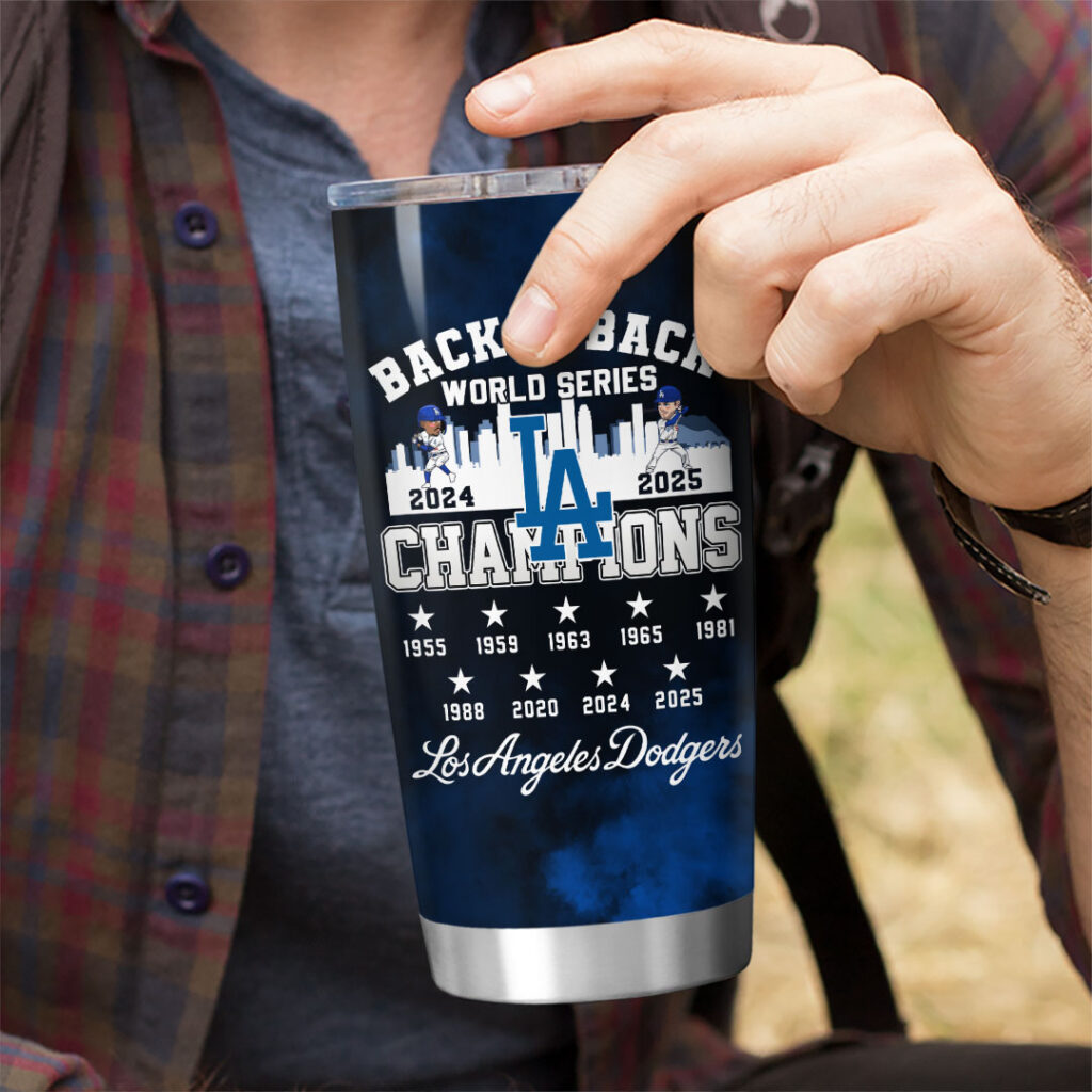 Los Angeles Dodgers 2025 World Series Champions Tumbler Cup ...