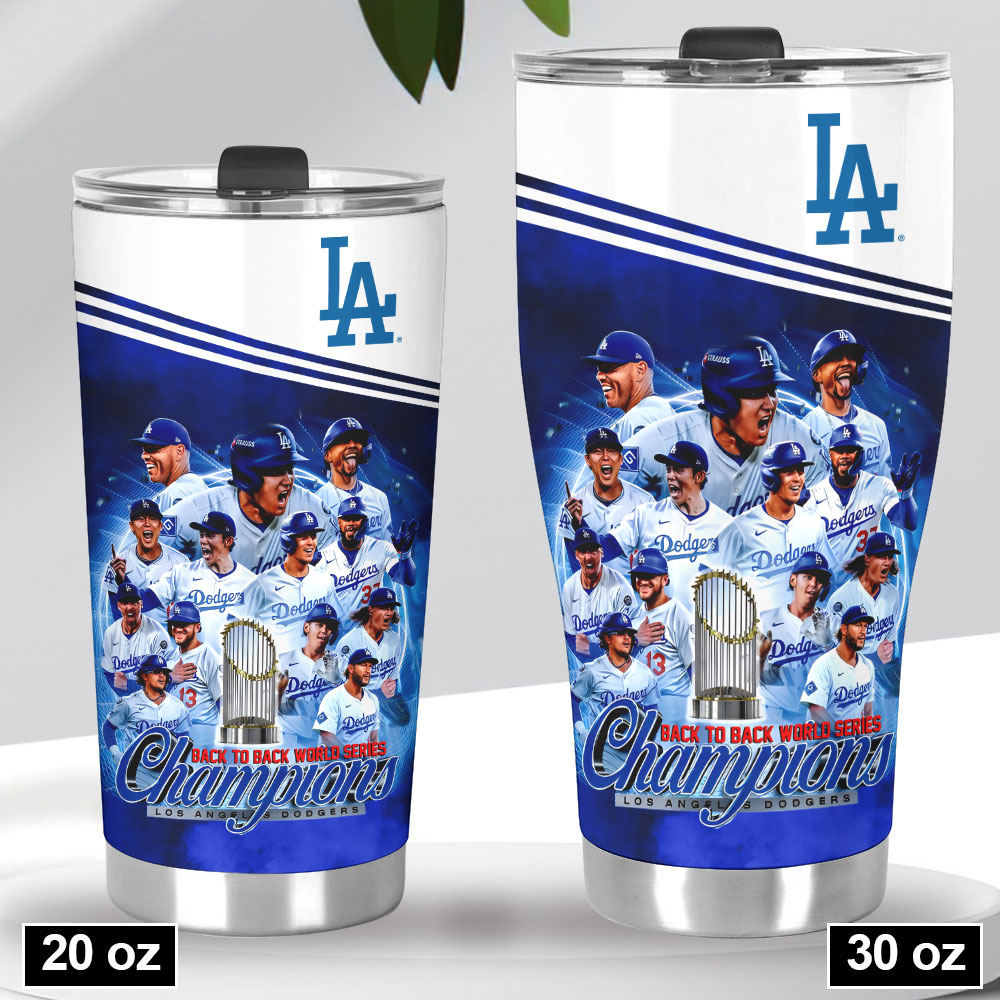 Los Angeles Dodgers 2025 World Series Champions Tumbler Cup ...
