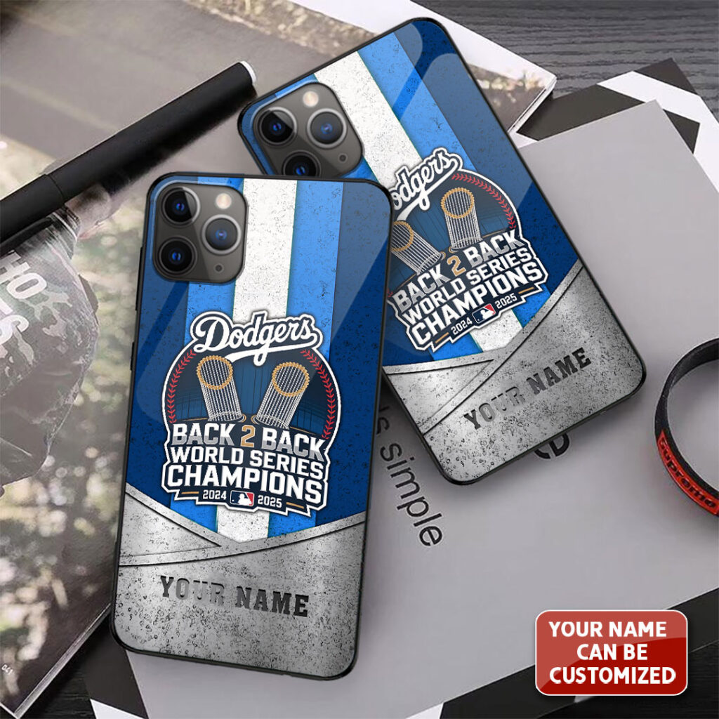 Personalized Los Angeles Dodgers World Series 2025 Phone Case ...