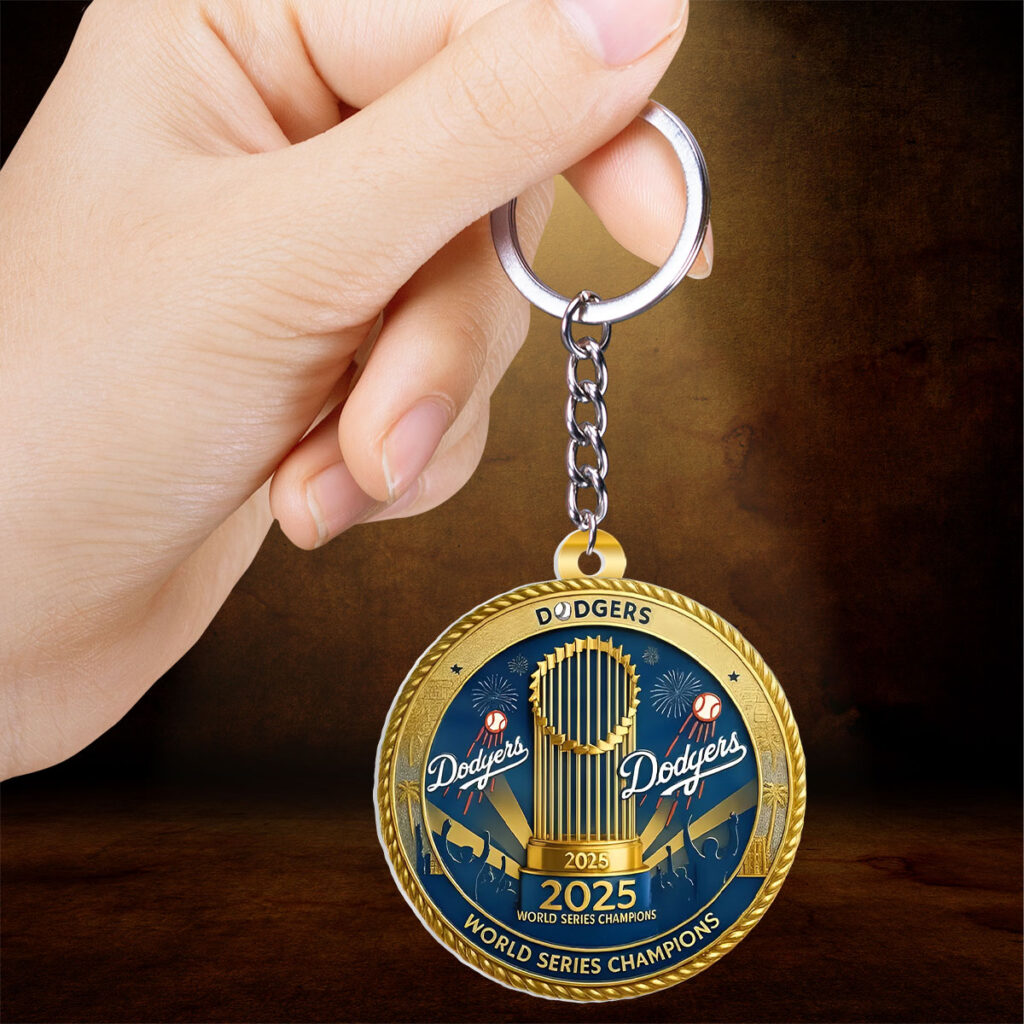 Los Angeles Dodgers 2025 World Series Champions Custom Shape 2-sided ...