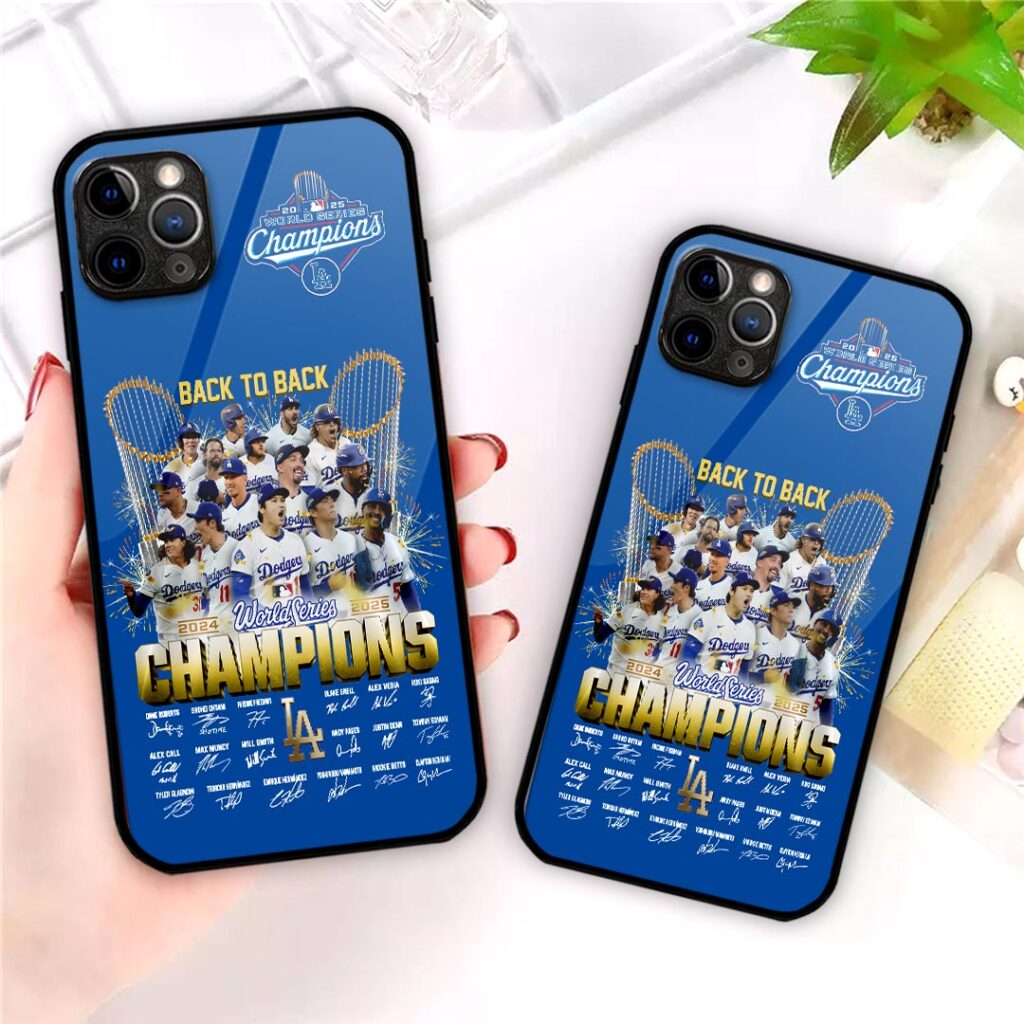 Los Angeles Dodgers 2025 World Series Champions Phone Case – HOATT14353 ...