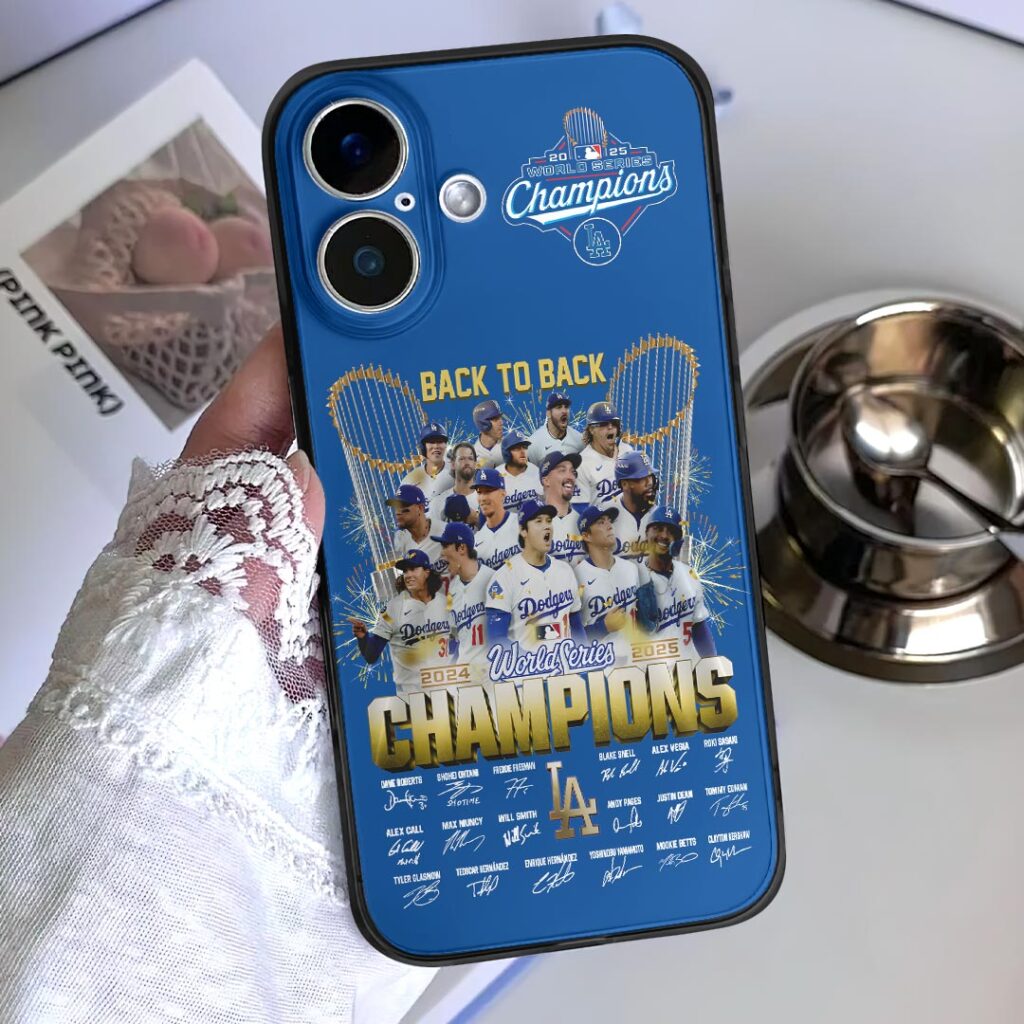 Los Angeles Dodgers 2025 World Series Champions Phone Case – HOATT14353 ...