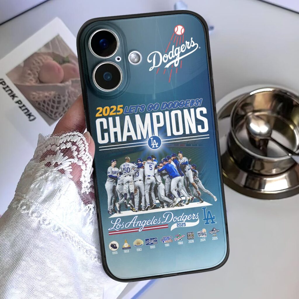 Los Angeles Dodgers 2025 World Series Champions Phone Case – HOATT14386 ...