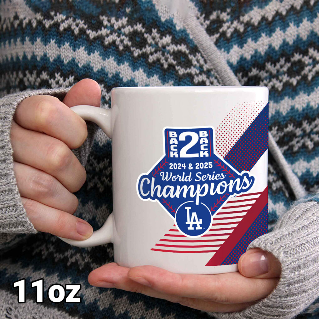 Los Angeles Dodgers World Series 2025 Ceramic Mug – TANTN18454 ...