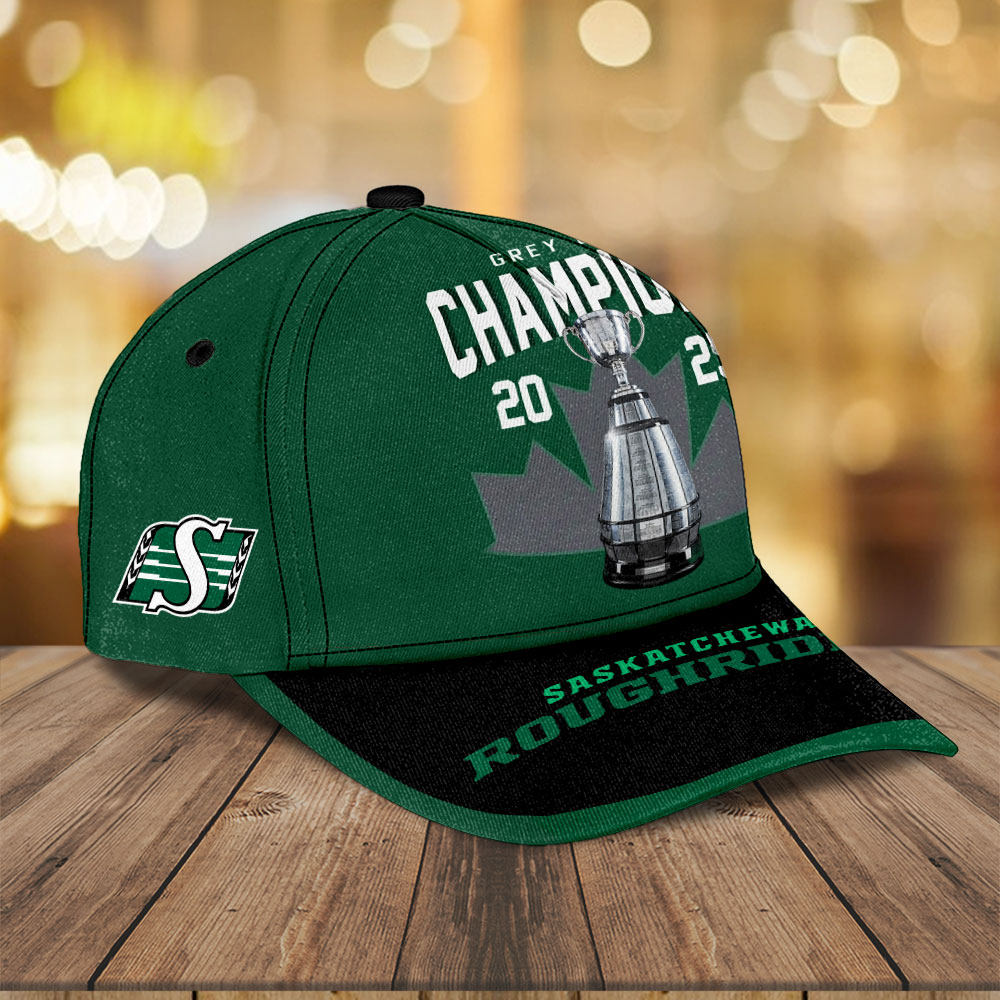 Saskatchewan Roughriders 2025 Grey Cup Champions Classic Cap ...