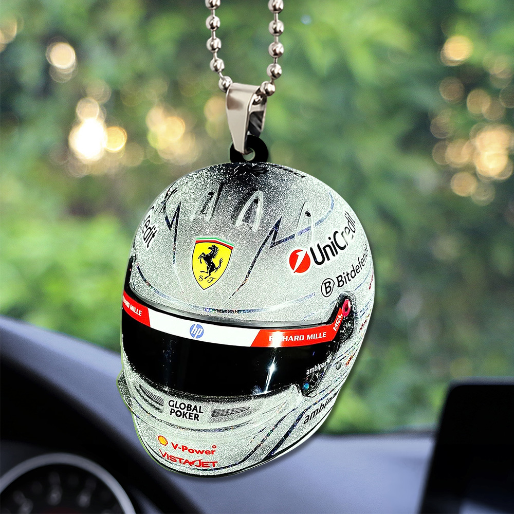 Scuderia Ferrari Las Vegas x Lewis Hamilton Custom shape 2-sided ...