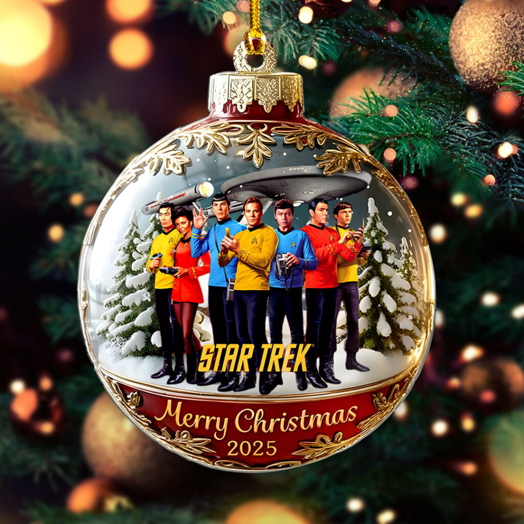 Star Trek Custom Shape 2-sided Acrylic Ornament – HOATT14771 | Gifnestbuys