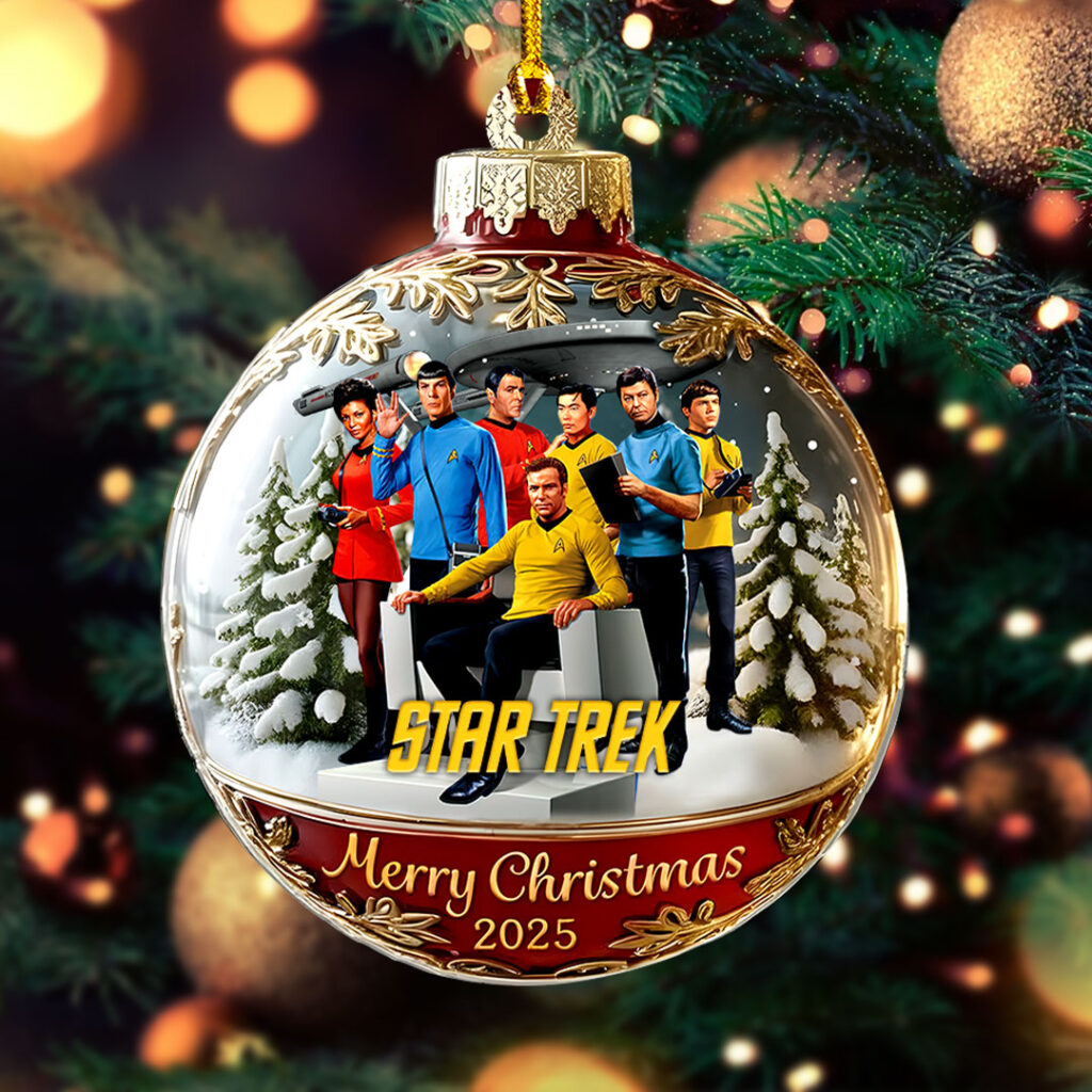 Star Trek Custom Shape 2-sided Acrylic Ornament – HOATT14812 | Gifnestbuys