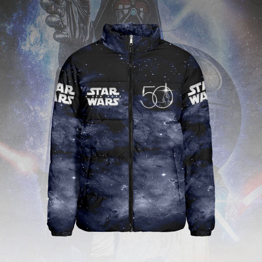 Star Wars 3D Stand Collar Puffer Jacket – HOATT14292 | Gifnestbuys