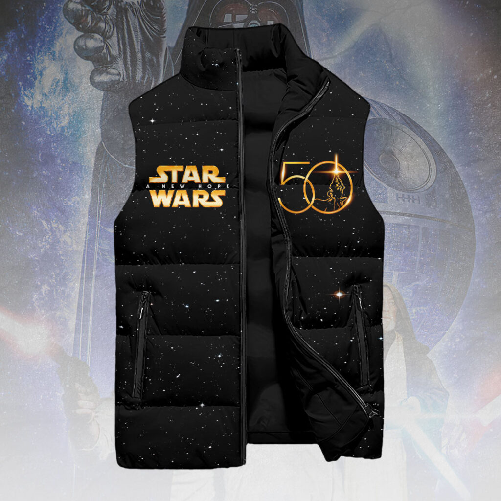 Star Wars 50th Anniversary 3D Sleeveless Down Jacket – HOATT14531 ...