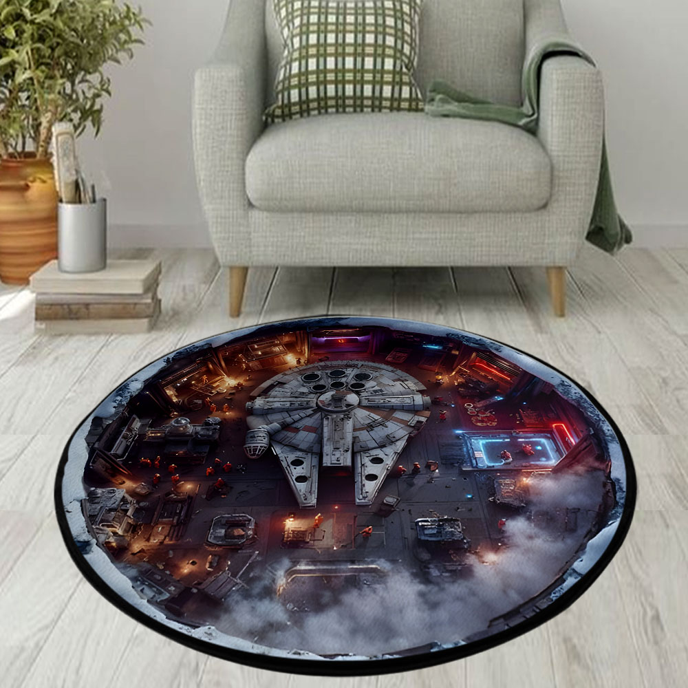 Star Wars Foldable Round Rug – TANTN18709 | Gifnestbuys
