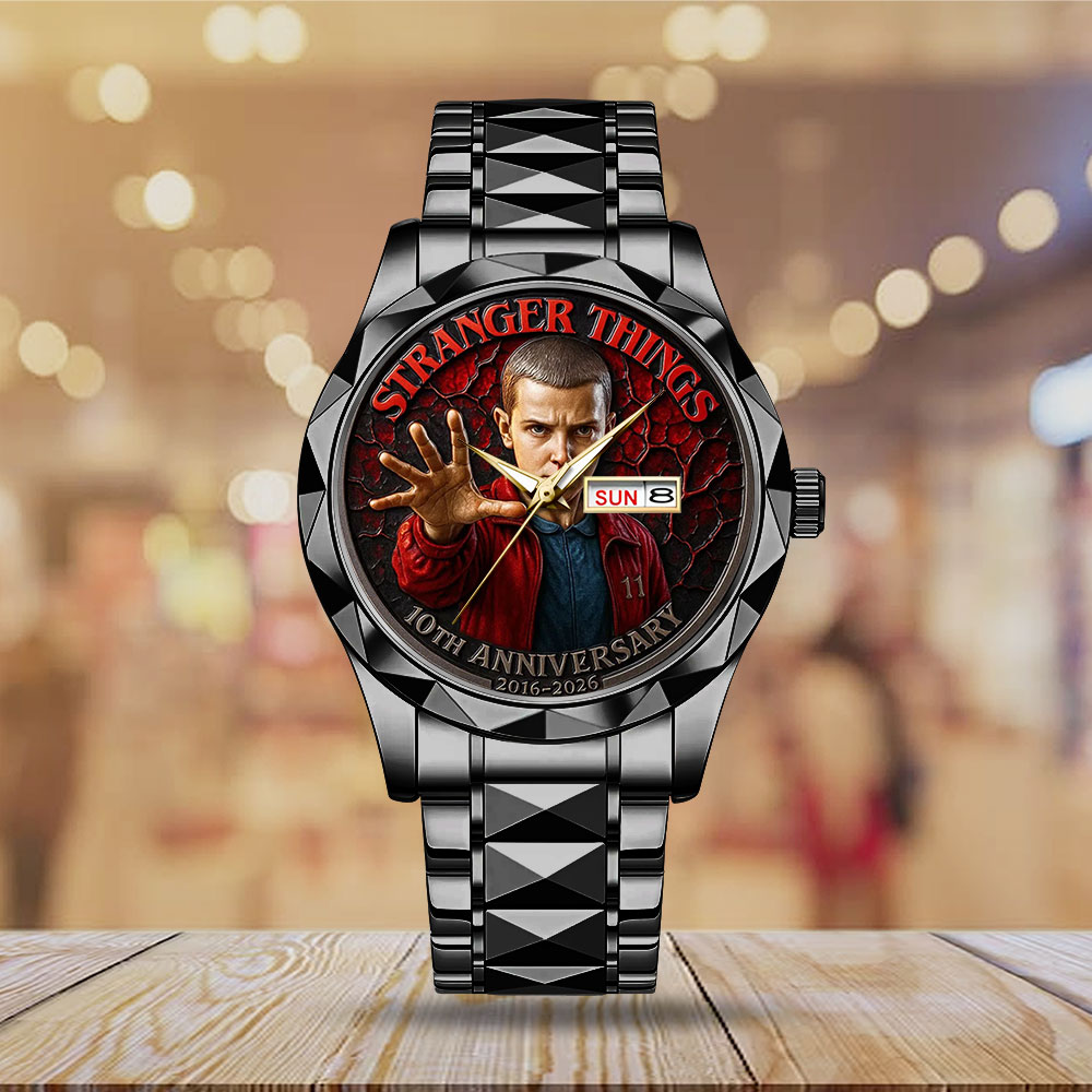 Stranger Things 10Th Anniversary Alloy Luxury Quartz Watch – MAITM13903 ...
