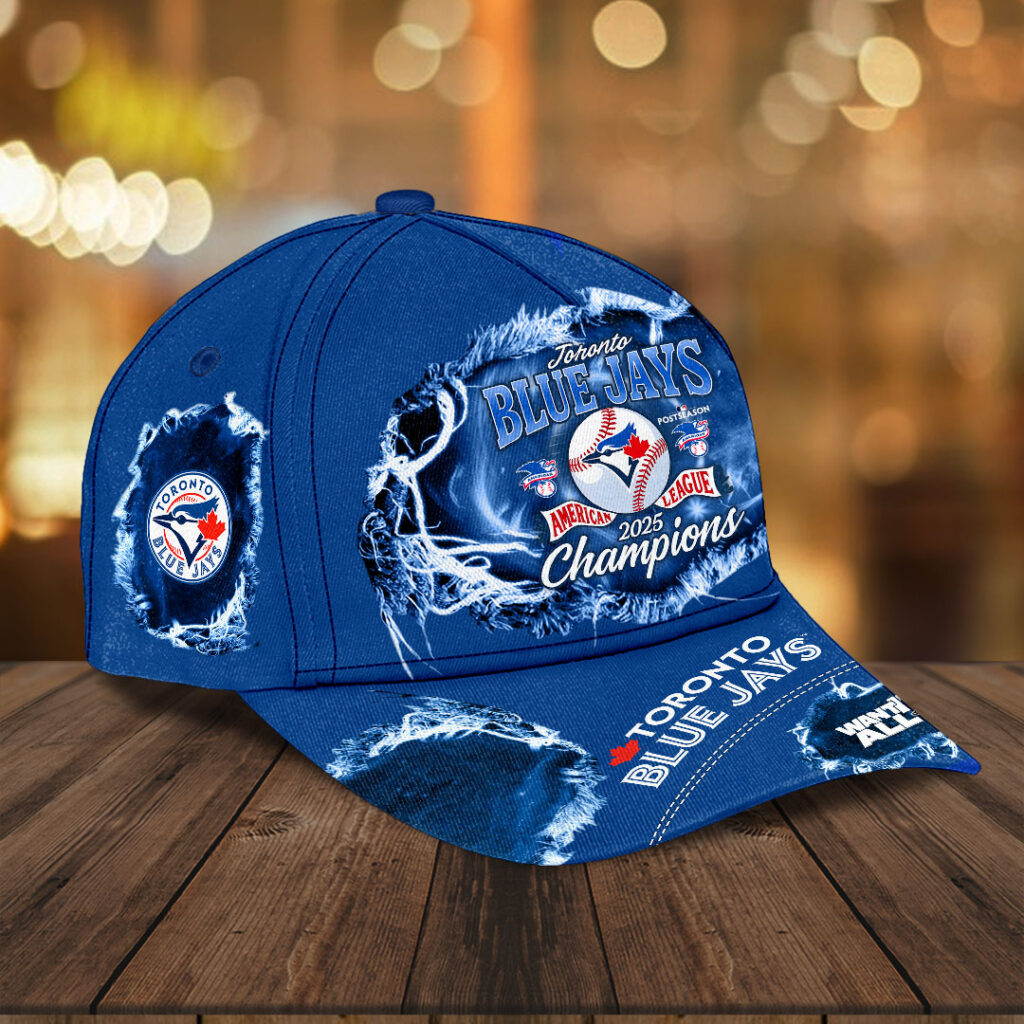 Toronto Blue Jays 2025 American League Champions Classic Cap ...