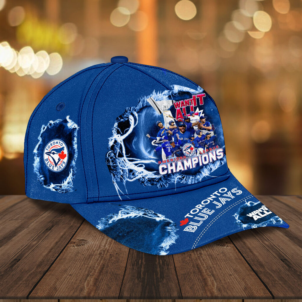 Toronto Blue Jays 2025 American League Champions Classic Cap ...