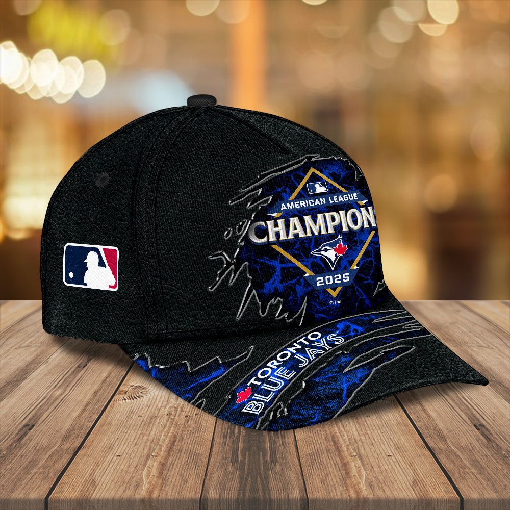 Toronto Blue Jays 2025 American League Champions Classic Cap ...